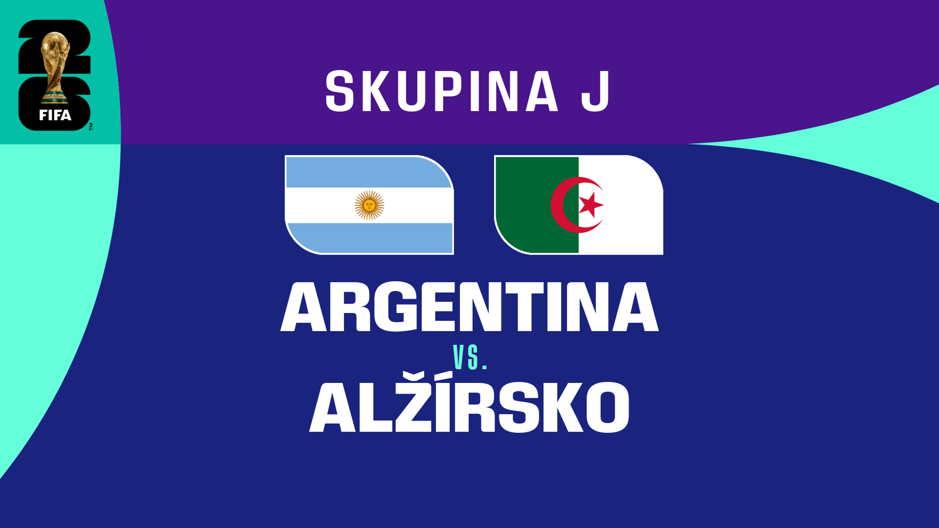 Argentina - Alžírsko | 17. 6. 2026 | Oneplay